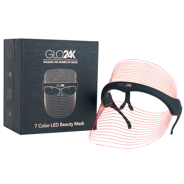 GLO24K 7 Color LED Beauty Mask