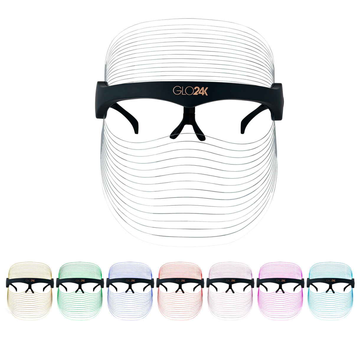 GLO24K 7 Color LED Beauty Mask